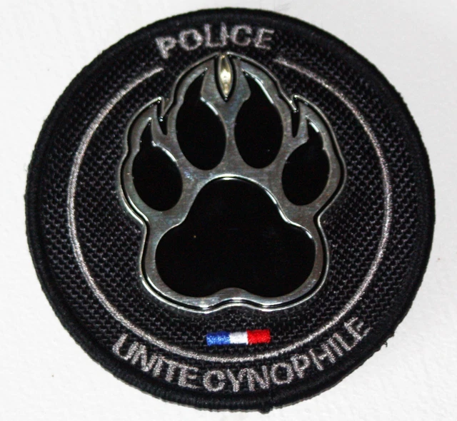 ECUSSON, PATCH, POLICE Unité Cynophile K9 tissus métal EUR 35,00 ...