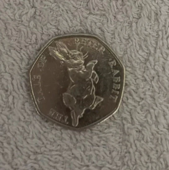 50P COIN THE tale of peter rabbit 2017 Limited Edition Rare £1.00 ...