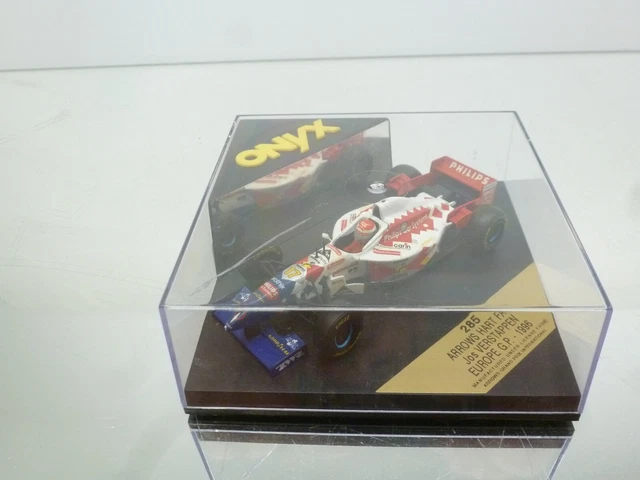 ONYX 285 ARROWS Hart Fa17 1996 F1 #17 Jos Verstappen -1:43- Good In Showcase EUR 40,00 - PicClick FR