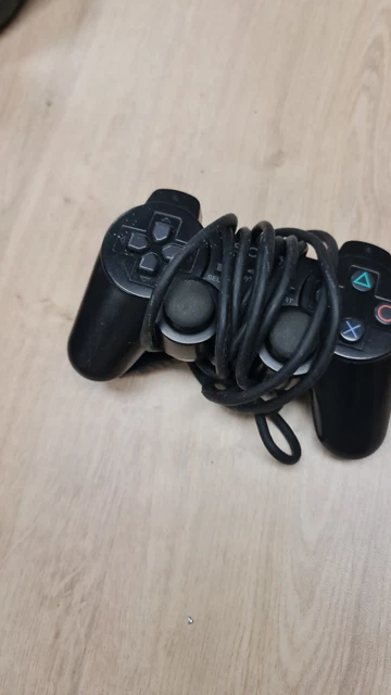MANETTE OFFICIELLE SONY Ps2 Dualshock 2 Noire Gamepad Psone Scph-10010 ...