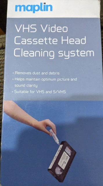 MAPLIN VHS VIDEO Head Cleaning System £5.00 - PicClick UK