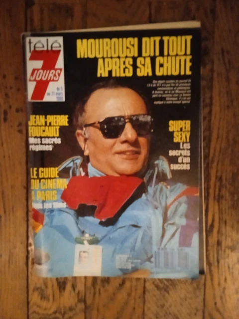 MAGAZINE TÉLÉ 7 jours de 1988 - Yves Mourousi EUR 5,00 - PicClick FR