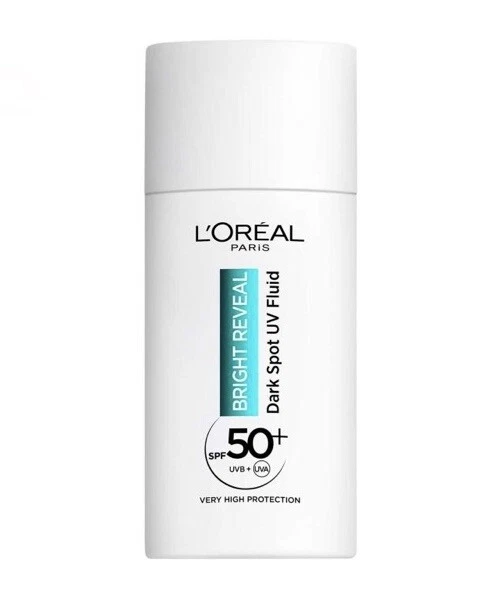 L'ORÉAL PARIS BRIGHT Reveal Dark Spot UV Fluid SPF 50+ Niacinamide 50ml ...