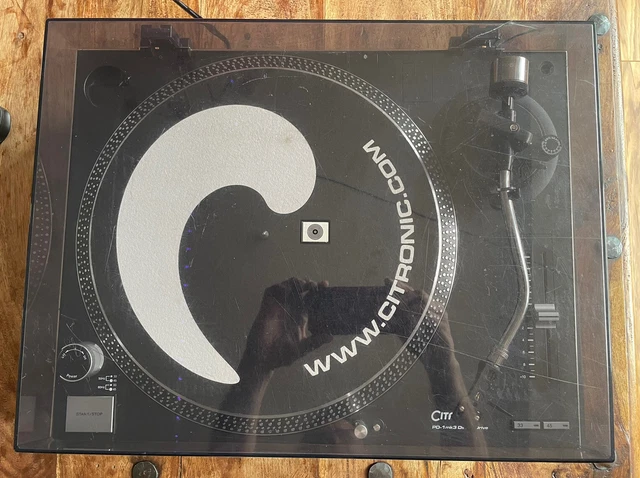 CITRONIC PD-1 MK3 Direct Drive / pitch control / DJ Deck / works ...