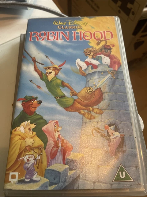 WALT DISNEY CLASSIC series Robin Hood VHS Video Tape PAL D202282 £1.16 ...