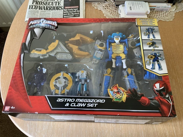 POWER RANGERS NINJA Steel Astro Claw DX Deluxe Megazord Set NEW £100.00 ...