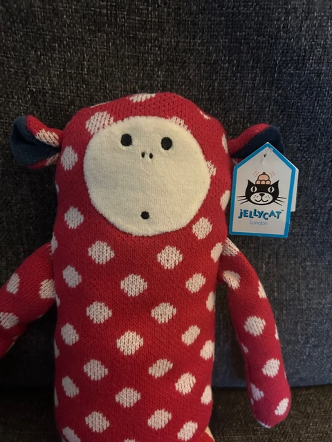 JELLYCAT SPOTTY DOTTY Monkey £130.70 - PicClick UK