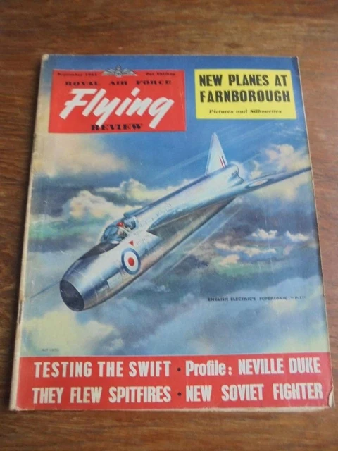 ROYAL AIR FORCE Flying Review Vol 9 No 12 - September 1954 £6.85 ...