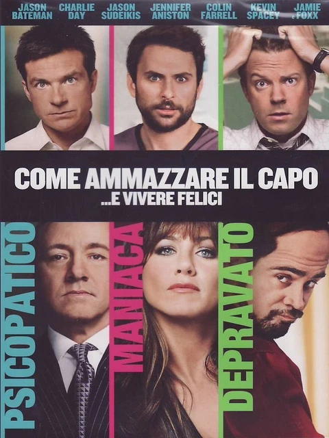 COME AMMAZZARE IL Capo E Vivere Felici (DVD) Jason Bateman Jennifer ...