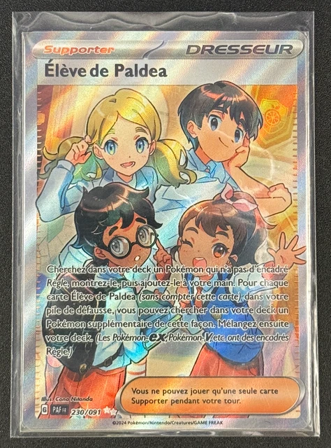 ELEVE DE PALDEA 230/091 Carte Pokemon Destinees De Paldea Ev4.5 Near-Mint/Mint EUR 1,00 ...