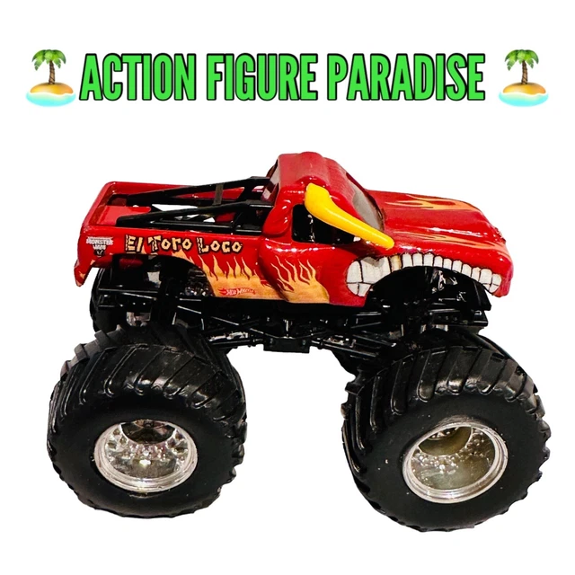 HOT WHEELS MONSTER Jam Truck - EL TORO LOCO échelle 1:64 2017 rouge 1 ...