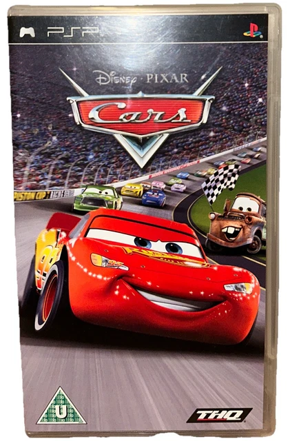 DISNEY PIXAR’S CARS - Sony PlayStation PSP UMD Video Game PAL Complete ...