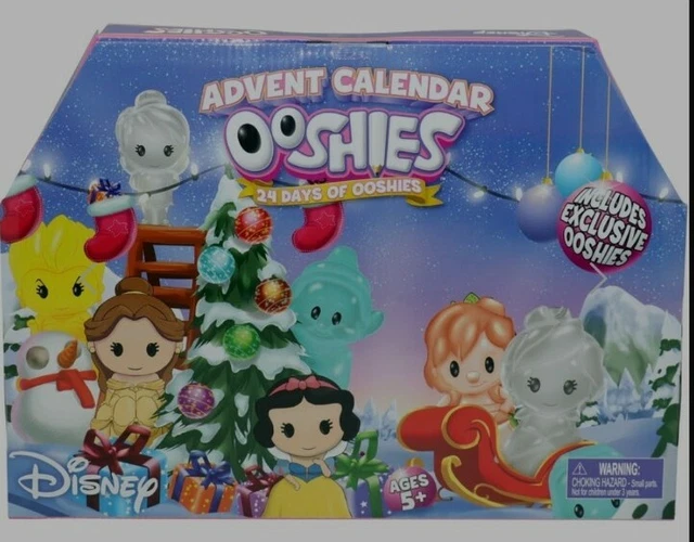 DISNEY OOSHIES PRINCESS Advent Calendar $59.99 - PicClick AU