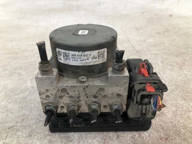 2015 VOLKSWAGEN GOLF A/T ABS Anti-Lock Brake Pump Module Unit ...