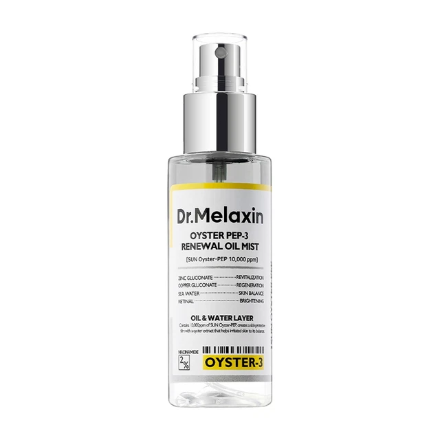 DR.MELAXIN OYSTER PEP-3 Renewal Oil Mist 100mL (K-Beauty) $45.01 ...