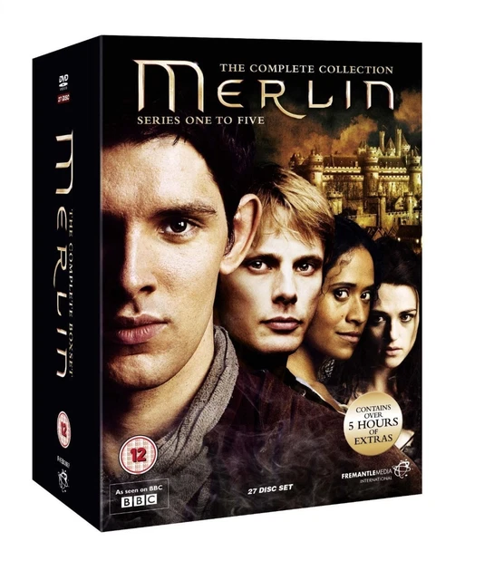 MERLIN - SEASON 1-5 Complete BBC TV Series Collection 1 2 3 4 5 Sealed ...