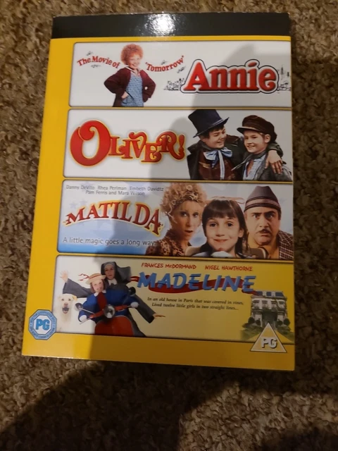 ANNIE / OLIVER / Matilda / Madeline Aileen Quinn 2012 New DVD £4.99 ...