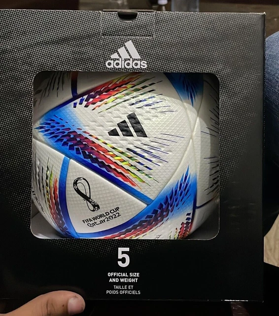 ADIDAS FIFA WORLD Cup Qatar 2022 Al Rihla Pro Soccer Ball unisex-adult ...