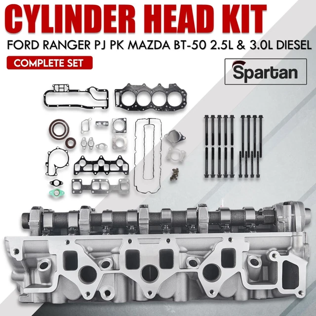 COMPLETE CYLINDER HEAD Fits Ford Ranger PJ PK Mazda 2.5L&3L BT-50 ...