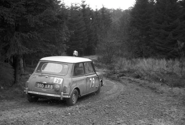 M MARSDEN & R Thorpe, Morris Rally Car 1962 Motor Racing Old Photo EUR ...