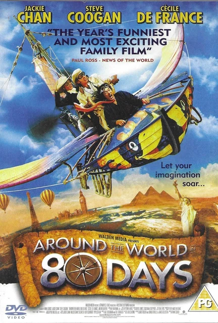 AROUND THE WORLD In 80 Days (2004) Jackie Chan,Steve Coogan,Cecile De ...