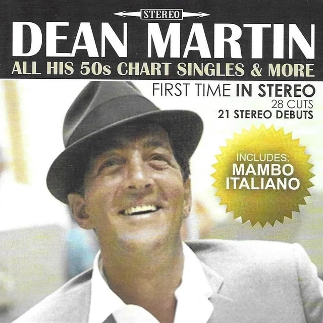 DEAN MARTIN ALL His 50s Chart Singles & More (CD) EUR 35,12 - PicClick FR