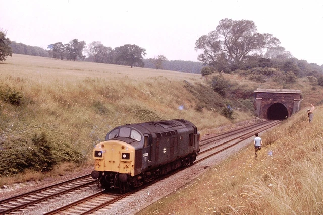 1983 BRITISH RAIL BR Diesel Electric 37038 Loco Peasecliffe Railway ...