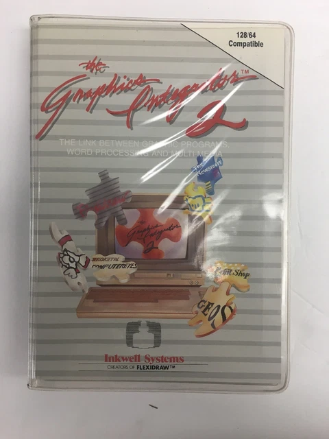 COMMODORE 64 THE Graphiques Intégrateur 2 Encrier Systèmes 128/64 ...