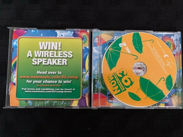 &NOW THAT'S WHAT I Call Music! 93" Various Artists 2 CD Album 2016 £4. ...