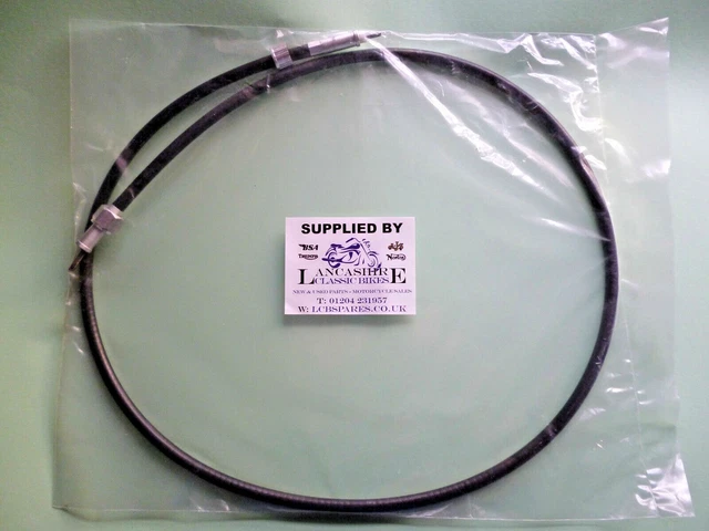 BSA BANTAM D1 D3 D5 Speedo Speedometer Cable 4' 10" Uk Made 'New' £28. ...