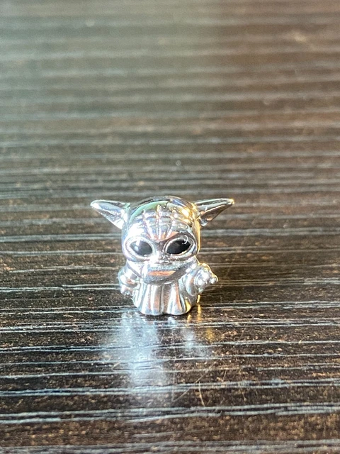 PANDORA STAR WARS Mandalorian Grogu Baby Yoda Charm Sterling Silver £35 ...