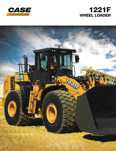 EQUIPMENT BROCHURE - Case - 1221F - Wheel Loader - 2015 (E7228) $13.95 ...