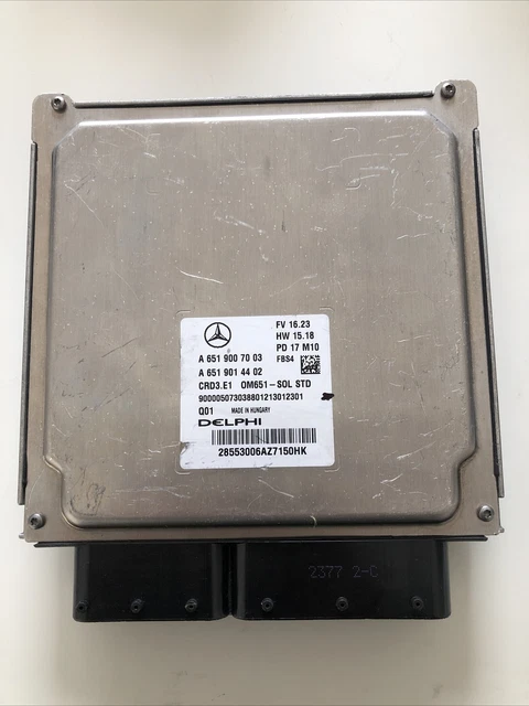 MERCEDES A CLASS W176 Engine Control Unit Ecu A6519007003 A6519014402 £ ...