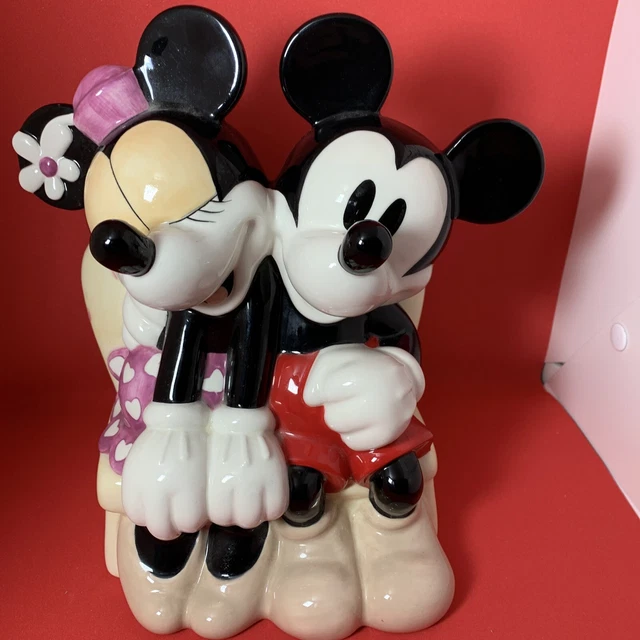 DISNEY STORE EXCLUSIVE Mickey and Minnie Mouse Money Box Rare Boxed £40 ...