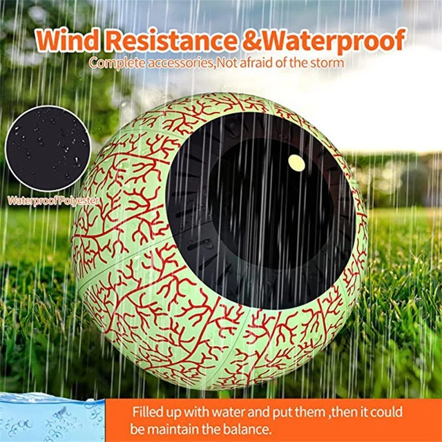 INFLATABLE EYEBALL REMOTE Controller With Built-in Battery Powered LED ...