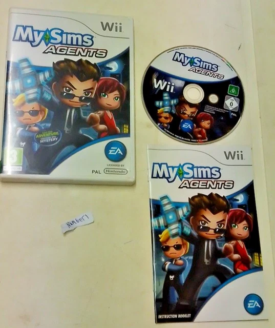 MYSIMS AGENTS NINTENDO Wii My Sims Complete VGC Same Day Postage £3.28 ...