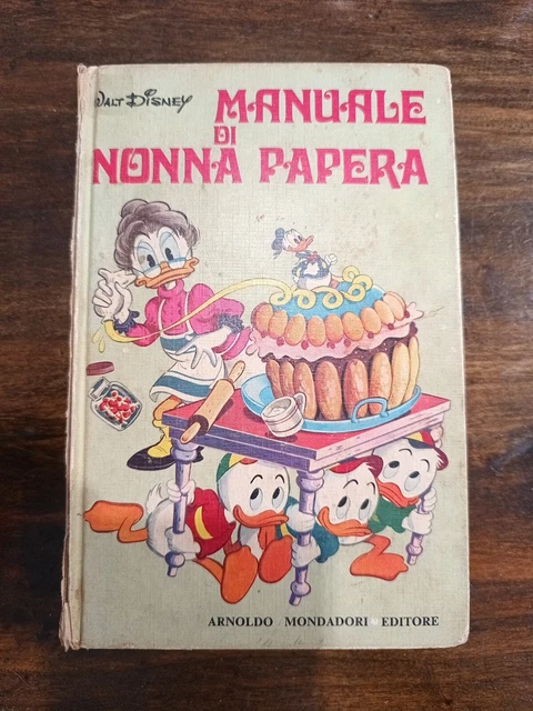 MANUALE DI NONNA Papera Walt Disney 1° Edizione 1970 EUR 12,00 ...