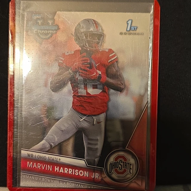 BASE CHROME MARVIN Harrison Jr. 2023 Bowman U 1er Bowman RC #100-Ohio State EUR 5,50 - PicClick FR