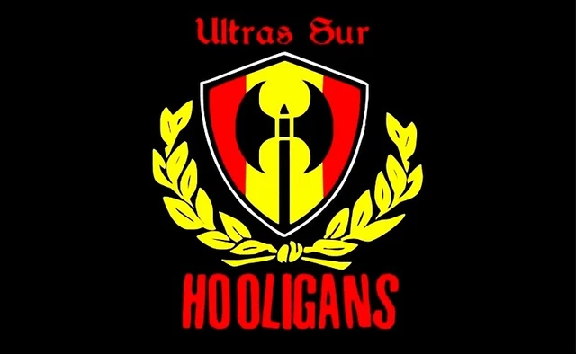 DRAPEAU HOOLS ULTRAS Sur Hooligans Hooligans Real 60 x 90 cm Flag ...