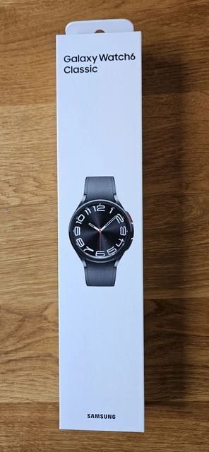 SAMSUNG GALAXY WATCH6 Classic SM-R950 43 mm nero con cinturino ibrido ...