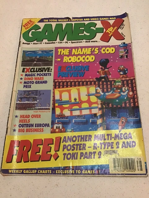 GAMES X MAGAZINE - Amiga/Atari/Spectrum/C64/PC/Sega/Nintendo- Issue 21 ...