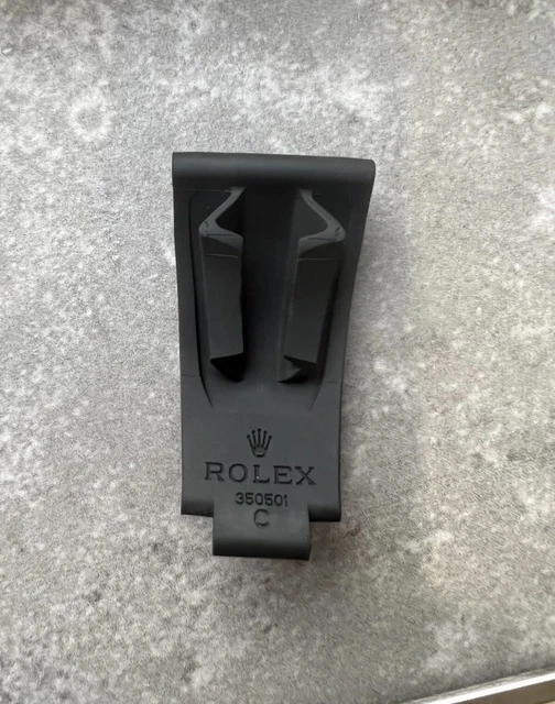 GENUINE OEM ROLEX Oysterflex Rubber Strap Piece size C - Product Code ...