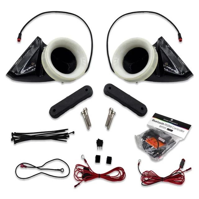 MINI COOPER S Jcw Big Embouchure LED Lit Kit RAM Air Entrée Tubas F60 ...