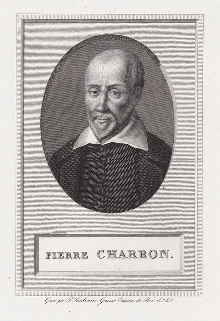 PIERRE CHARRON PHILOSOPHE Portrait Gravure EUR 17,71 - PicClick FR