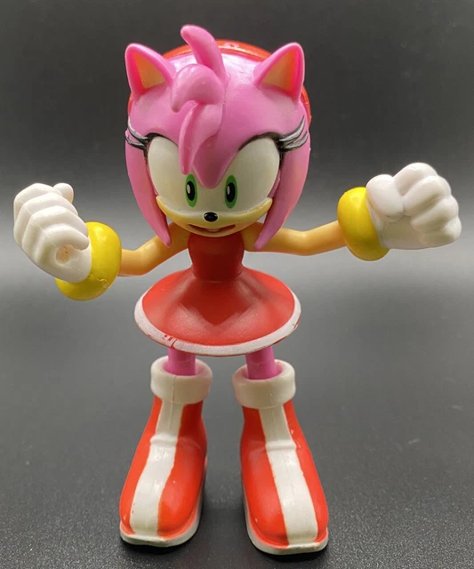 SONIC THE HEDGEHOG Amy Rose 4" Action Figure (JAKKS Pacific, 2021 ...