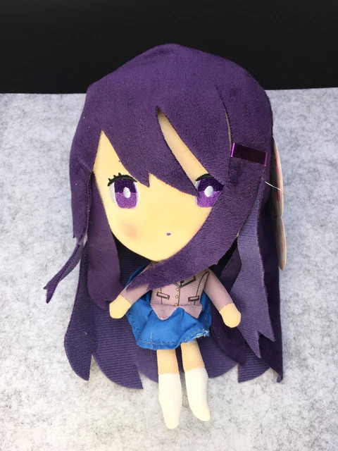 OFFICIAL DOKI DOKI Literature Club DDLC Yuri Plush Chibi Doll 8.5” NWT ...