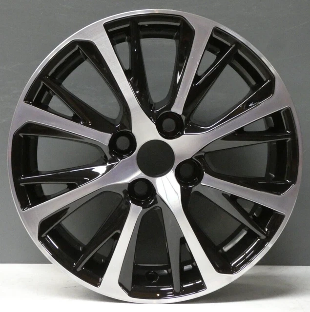 GENUINE TOYOTA YARIS 15" Alloy Wheel Rim Black 5J 42611-0D070 Genuine ...