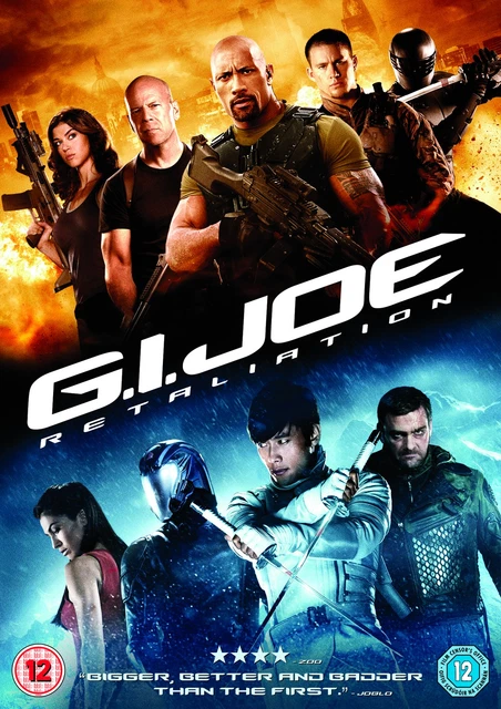 G.I. JOE: RETALIATION (DVD) Byung-hun Lee Channing Tatum Adrianne ...