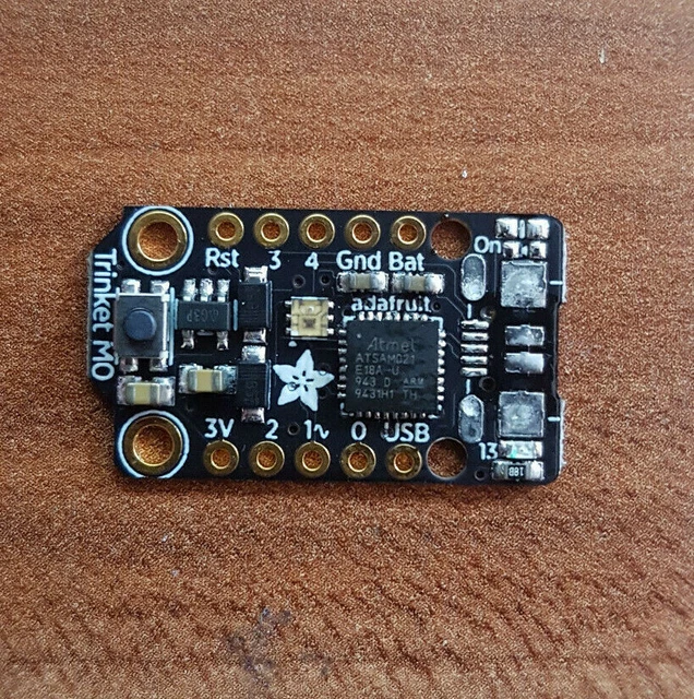 ADAFRUIT TRINKET M0 Nintendo Switch preparato lampeggiato modding ...