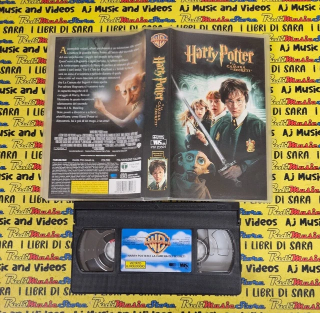 HARRY POTTER AND the Chamber of Secrets 2003 WARNER PIV 23591 (F3) VHS ...
